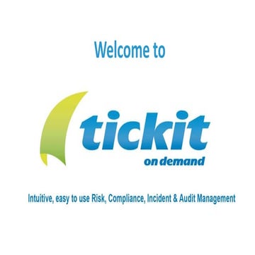 Tickit on Demand Detailed Insight | PPTX