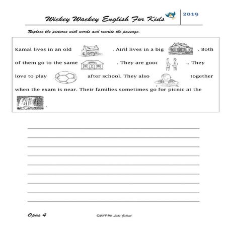UPSR ENGLISH GRAMMAR WORKSHEET | PDF