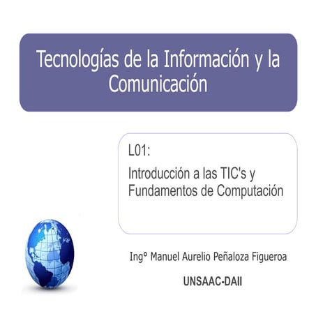 primera unidad de tics de la universidad nacional de san antonio abad ...