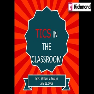 Tics in the classroom | PPTX