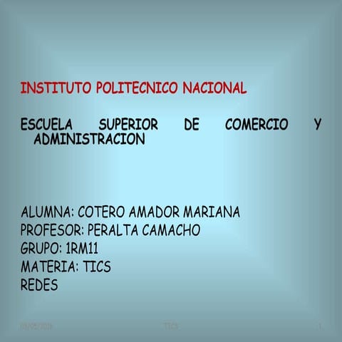 Tics practica 2 redes | PPT