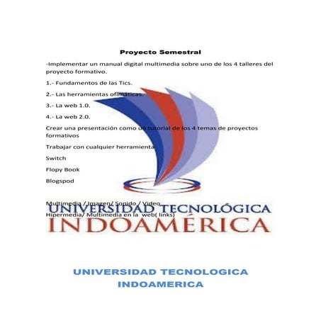Tics proyecto semestral 2 | PDF | Technology & Computing