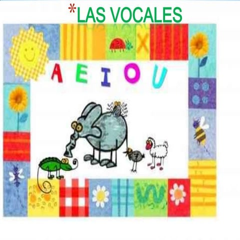 recurso didactico para aprender las vocales | PPTX
