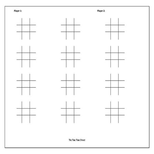 Tic Tac Toe | DOCX