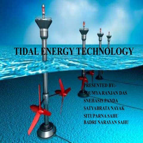 Tidal energy | PPTX