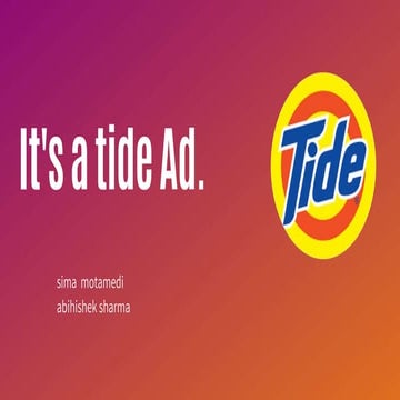 Tide Ad super bowl | PPT