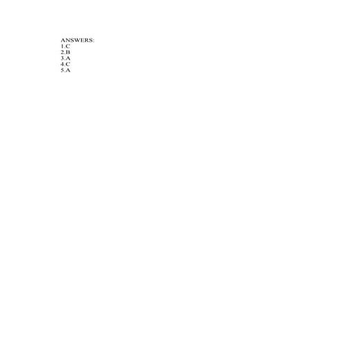 Tide quiz answers | DOC