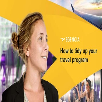 Preview: Tidy up your travel program | PPTX