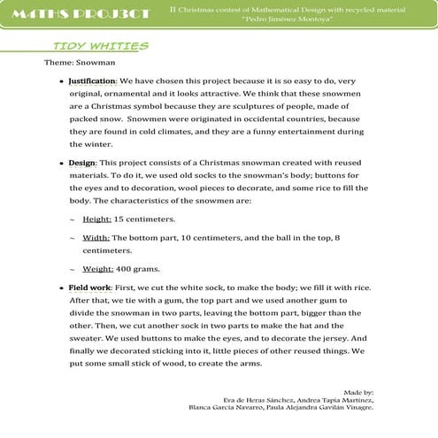 Tidy whities gavilán, g navarro, de heras, tapia martinez | DOC