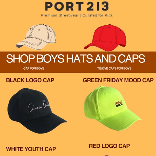 Tie-Dye Caps For Boys Shop Boys Hats and Caps online | PDF