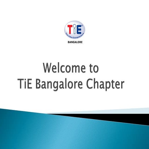 Presenting TiE Bangalore | PDF