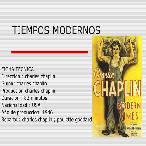 Tiempos modernos | PPT