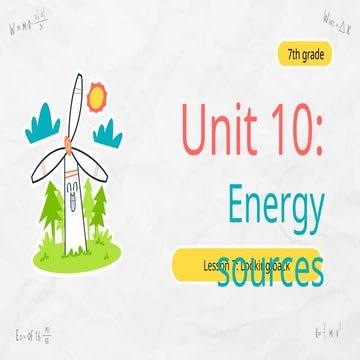 Tieng Anh 7 Unit 10 global success grade 7 for final exam | PPTX