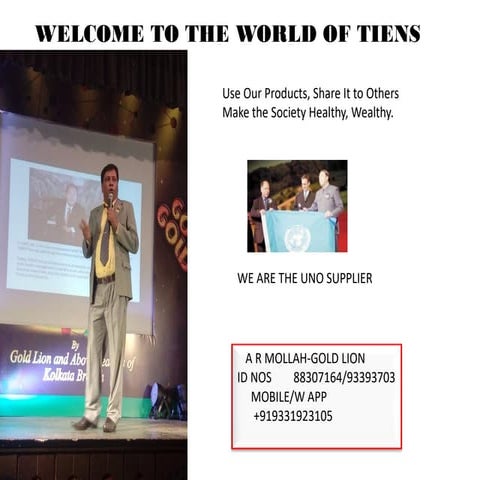 Tiens Presentation | PPT