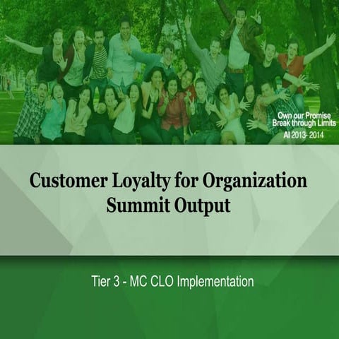 Tier 3 implementation | PPTX