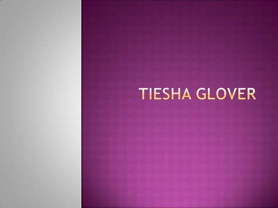 All About Tiesha | PPT