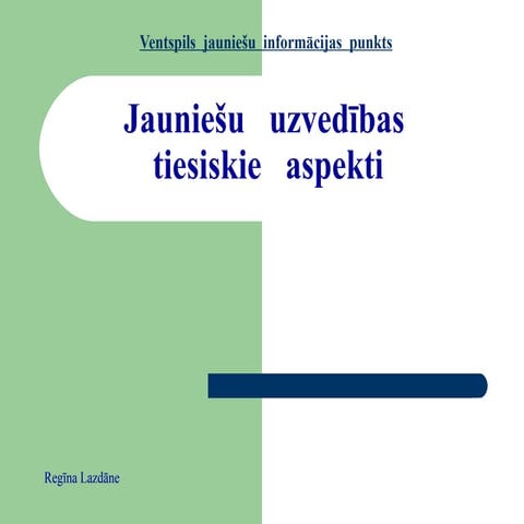 Tiesiskie aspekti | PPT