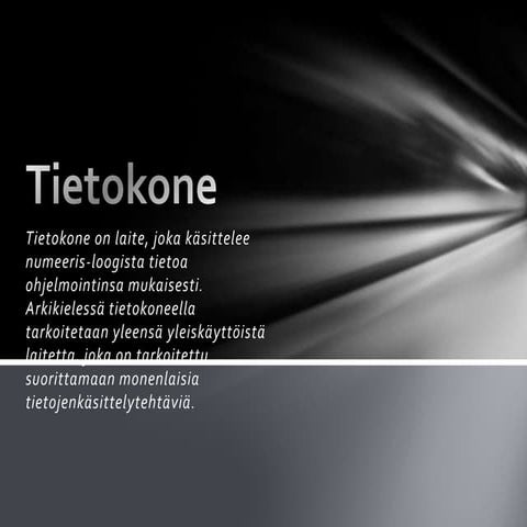 Tietokone | PPT