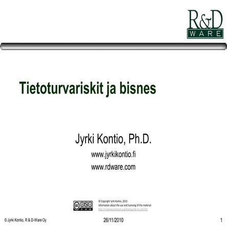 Tietoturva ja bisnes | PDF