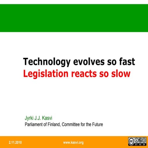 Technology evolves so fast | PPT