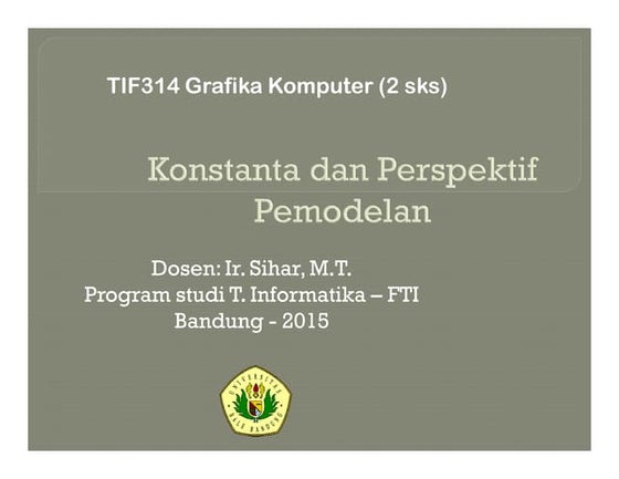 Silabus Grafika Komputer sns | PDF