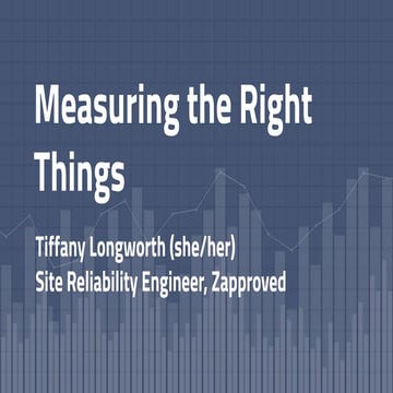 Keynote: Measuring the right things | PPT