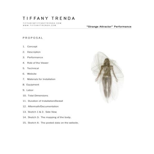 Tiffany Trenda Strange Attractor | PDF