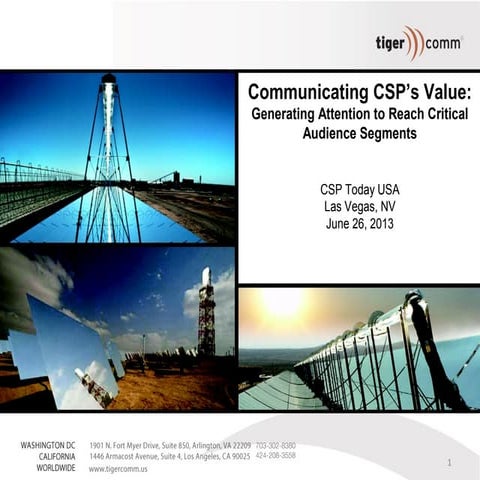 Communicating CSP’s Value - Mark Sokolove Presentation from CSP Today ...