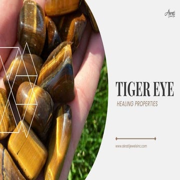 Unveiling The Strength Tiger Eye Healing Properties Pdf