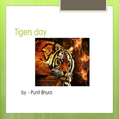 Tigers day | PPT