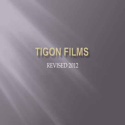 Tigon 2012 | PPTX
