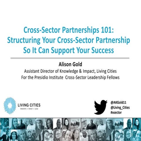 Cross-Sector Partnerships 101: Structuring Your Cross-Sector ...
