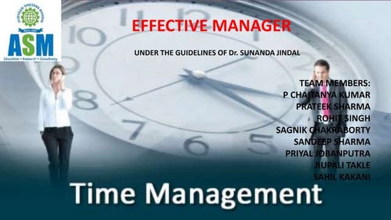 Time management skills | PPT