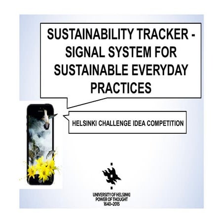 Sustainability Tracker | PDF