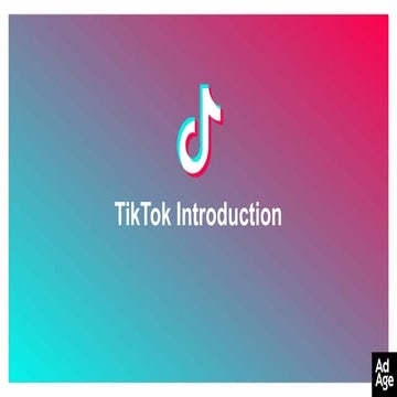 TikTok Company Presentation | PDF