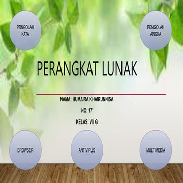 TIK 7G Humaira Khairunnisa 17.pptx