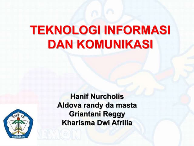 PowerPoint Bab 1 TIK | PPTX