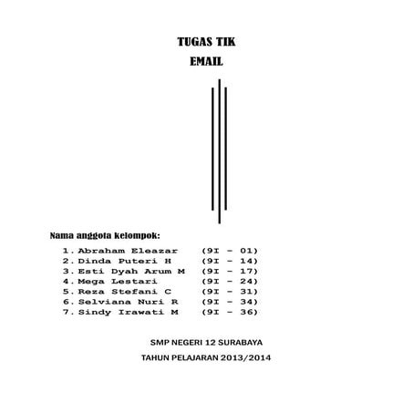 Electronic Mail atau Surat Electronic PPT | PPTX