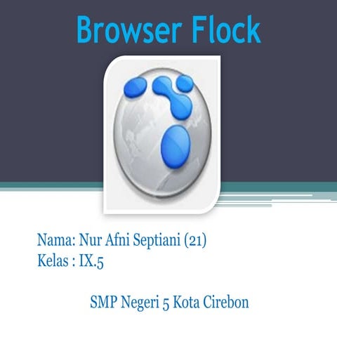TIK Browser Flock | PPTX
