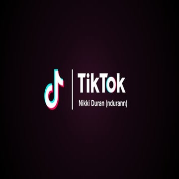 TikTok Company Presentation | PDF