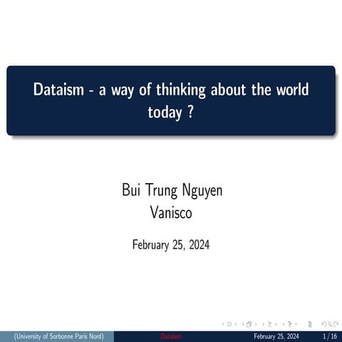 A slide that been scripted in Latex + Tikz | PDF | Technology & Computing