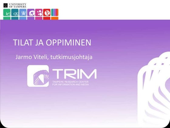 Paikkatieto ja avoin data | PPT