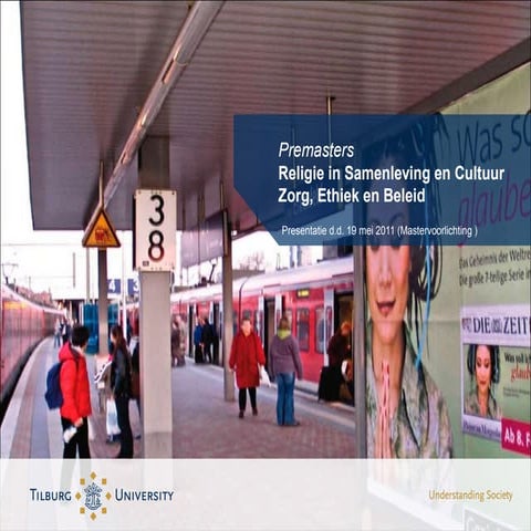 Religiewetenschappen / premaster / Tilburg University | PPT