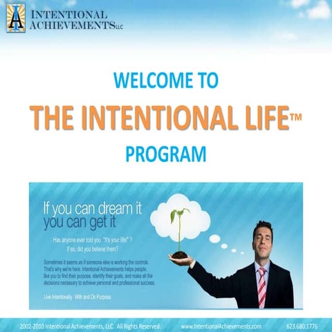 Intentional Life Fundamentals | PPTX