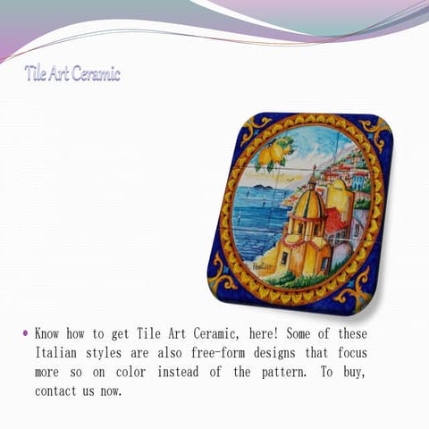 Tile art ceramic | PPT