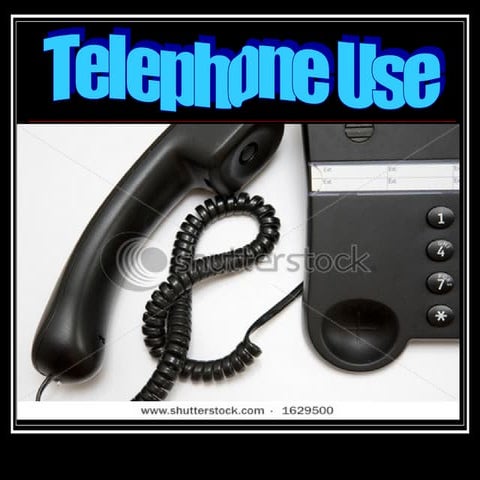 Tilephone Use | PPT