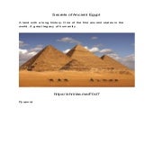 Secrets of Ancient Egypt | PDF