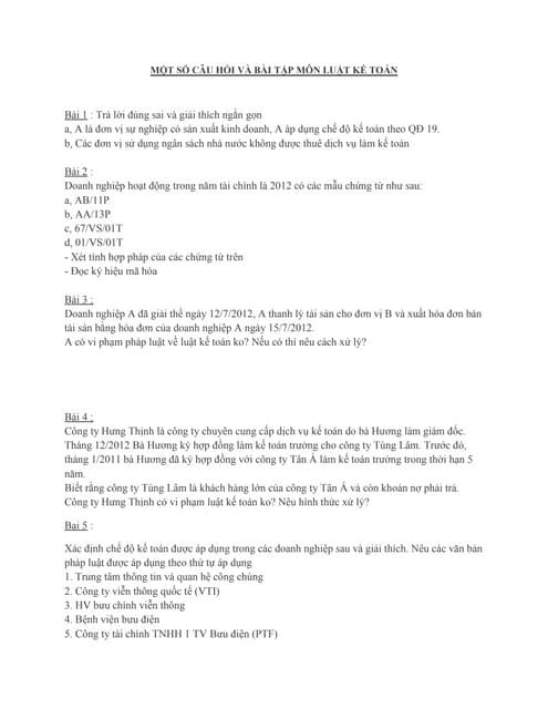 80 câu trắc nghiệm môn nguyên lý kế toán (có đáp án) | PDF