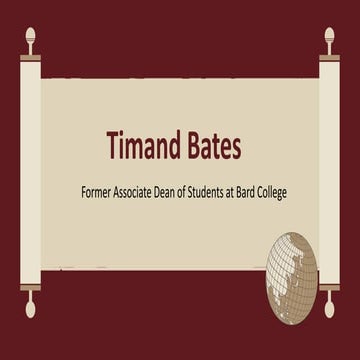 Timand Bates - A Highly Organized Professional - Kingston, NY.pdf