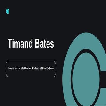 Timand Bates - An Inspirational Adept From Kingston, NY.pdf